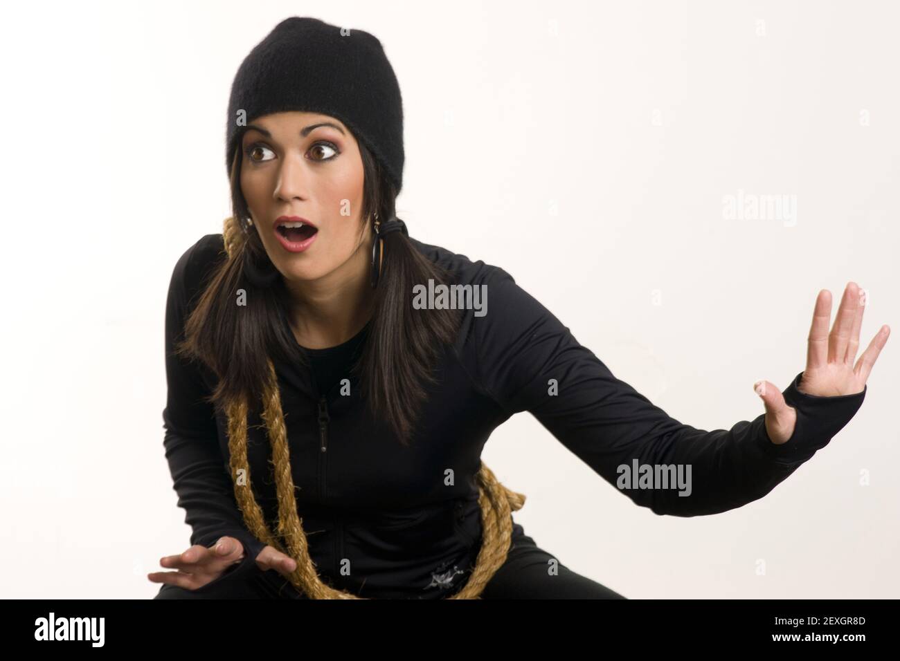 Female thief hi-res stock photography and images - Alamy