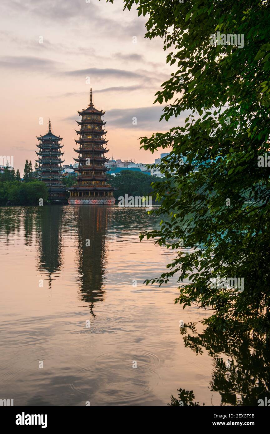 Guilin tower hi-res stock photography and images - Alamy