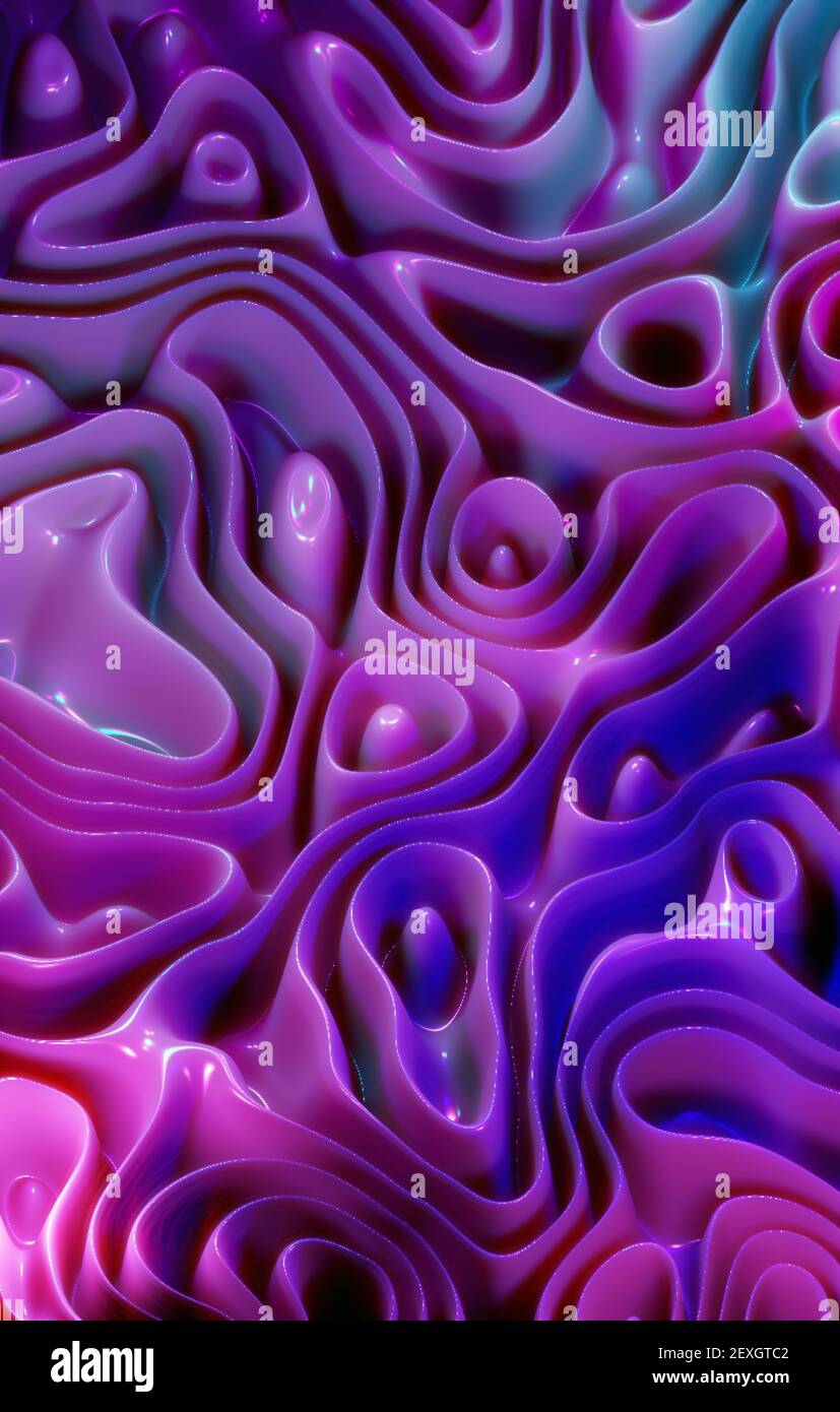 Blur neon curves hi-res stock photography and images - Alamy