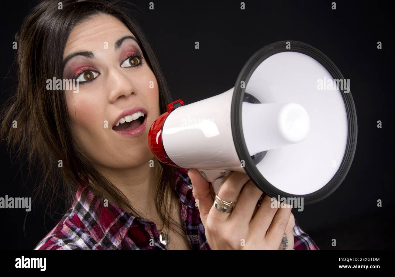 Announcement device hi-res stock photography and images - Alamy