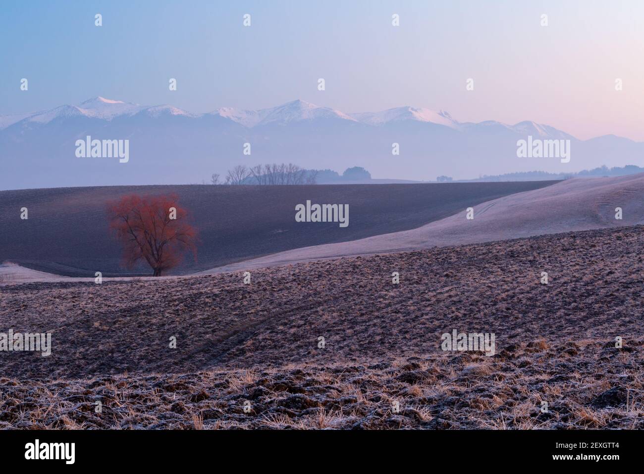 Rural landscape of Turiec region in northern Slovakia Stock Photo - Alamy