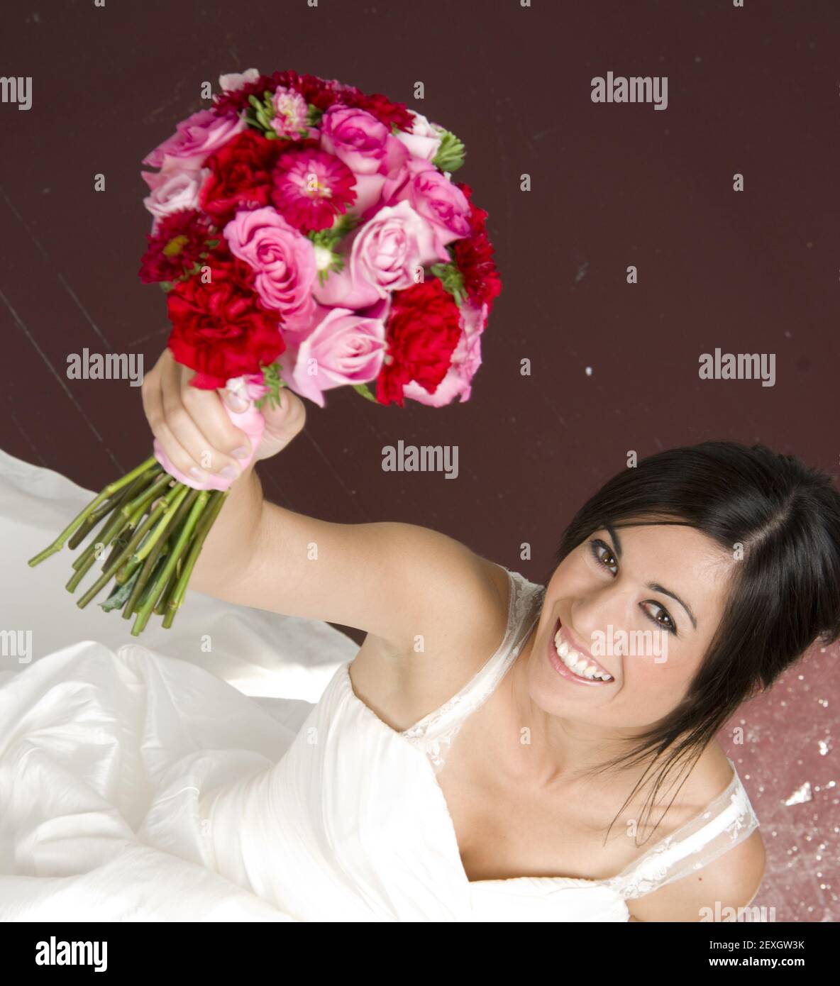 Excited bride hi-res stock photography and images - Alamy