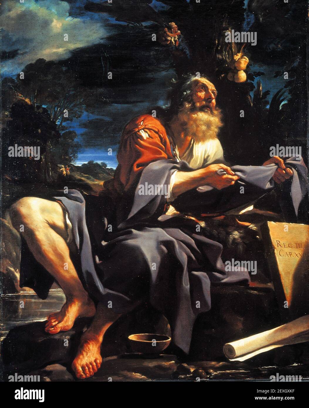 Elijah and the ravens hi-res stock photography and images - Alamy