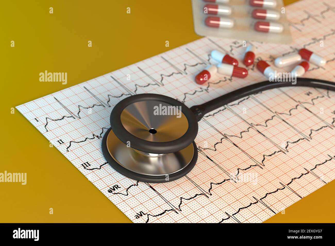Stethoscope close up hi-res stock photography and images - Alamy