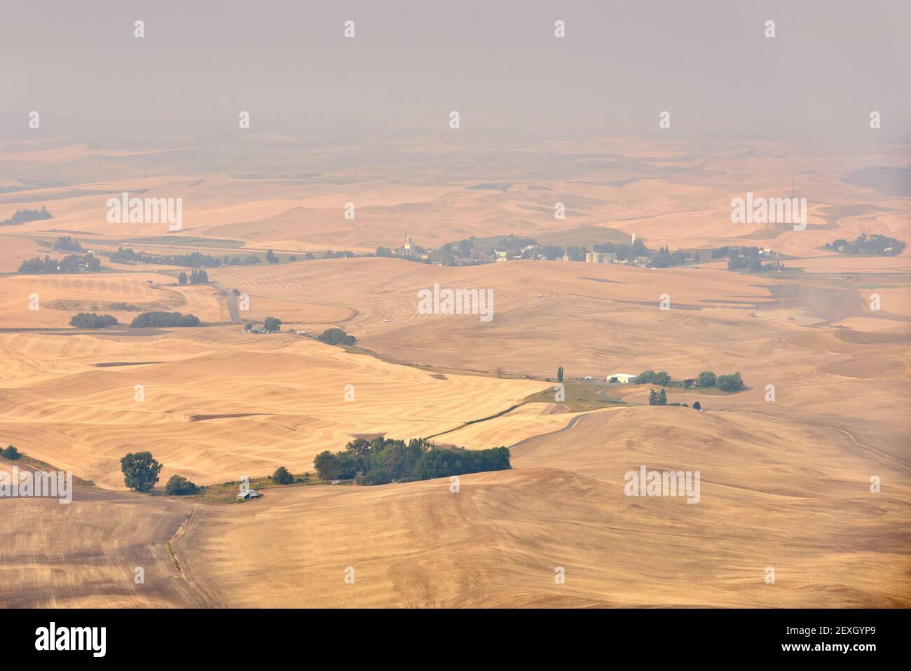 Steptoe Washington State USA. The Washington State town of Steptoe on ...