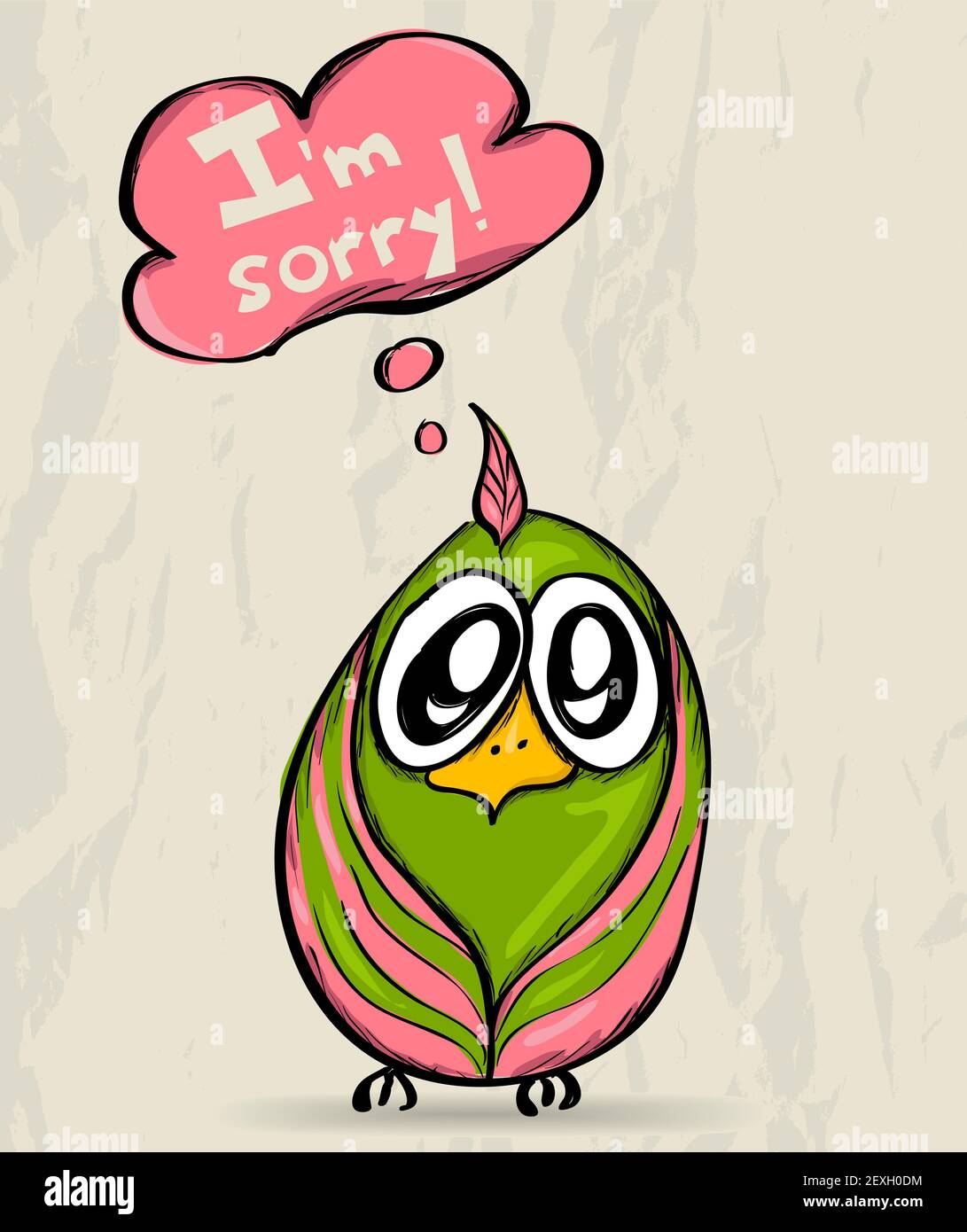 Sorry bird hi-res stock photography and images - Alamy