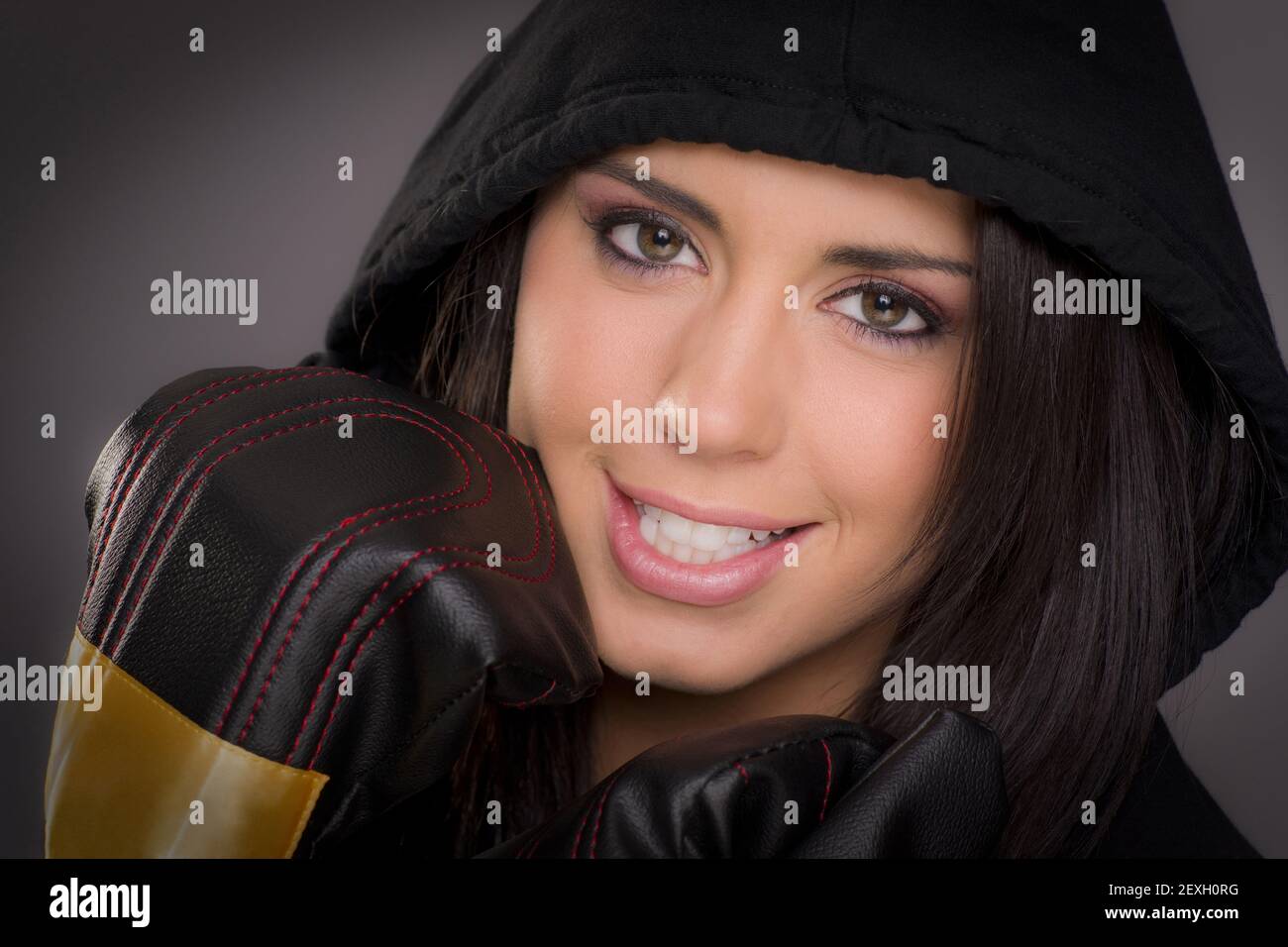 Feminine boxer hi-res stock photography and images - Alamy