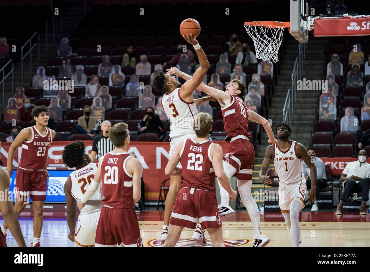 Stanford cardinal mens basketball hi-res stock photography and images ...