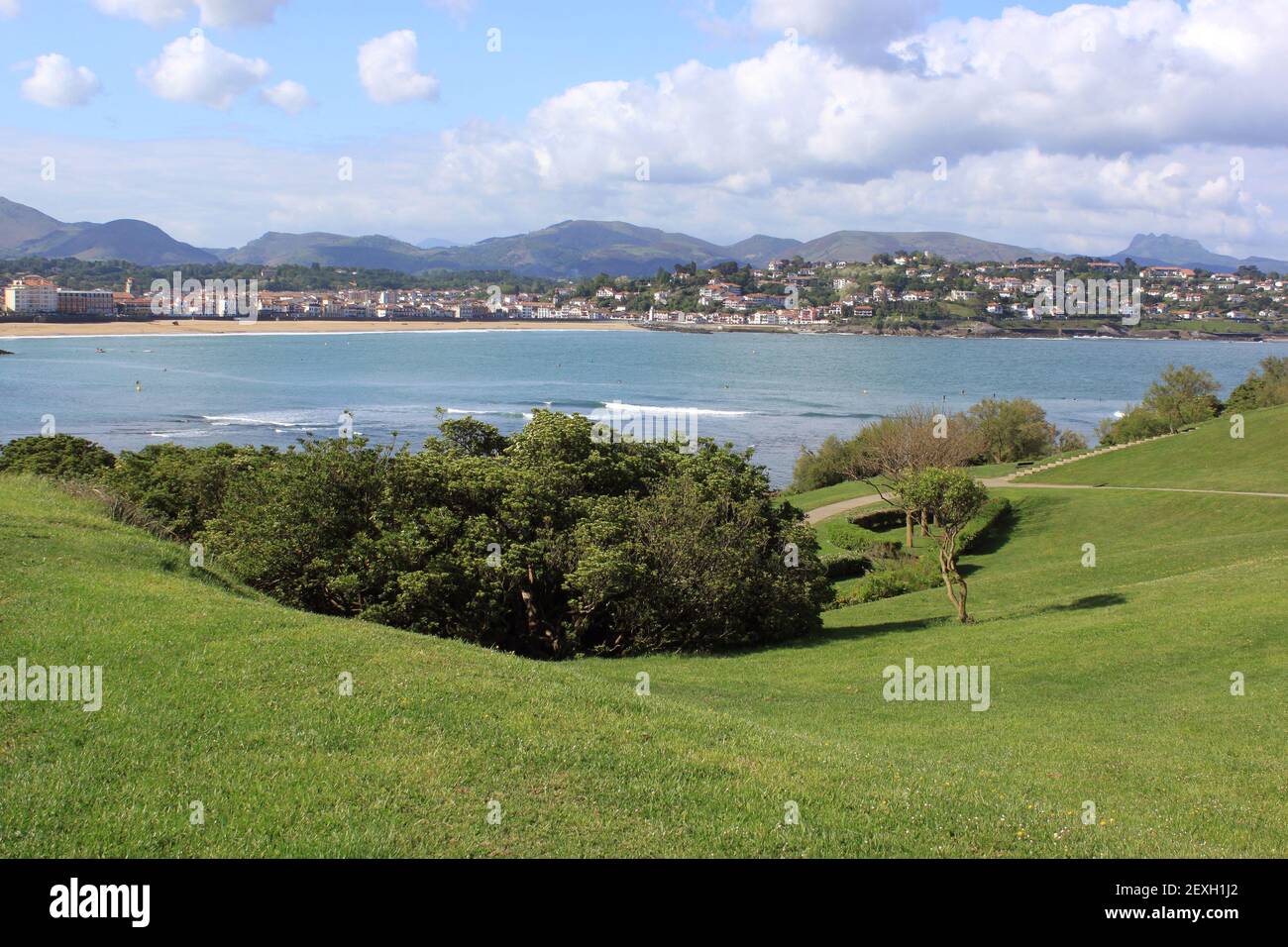 Landscape of seaside Stock Photo - Alamy