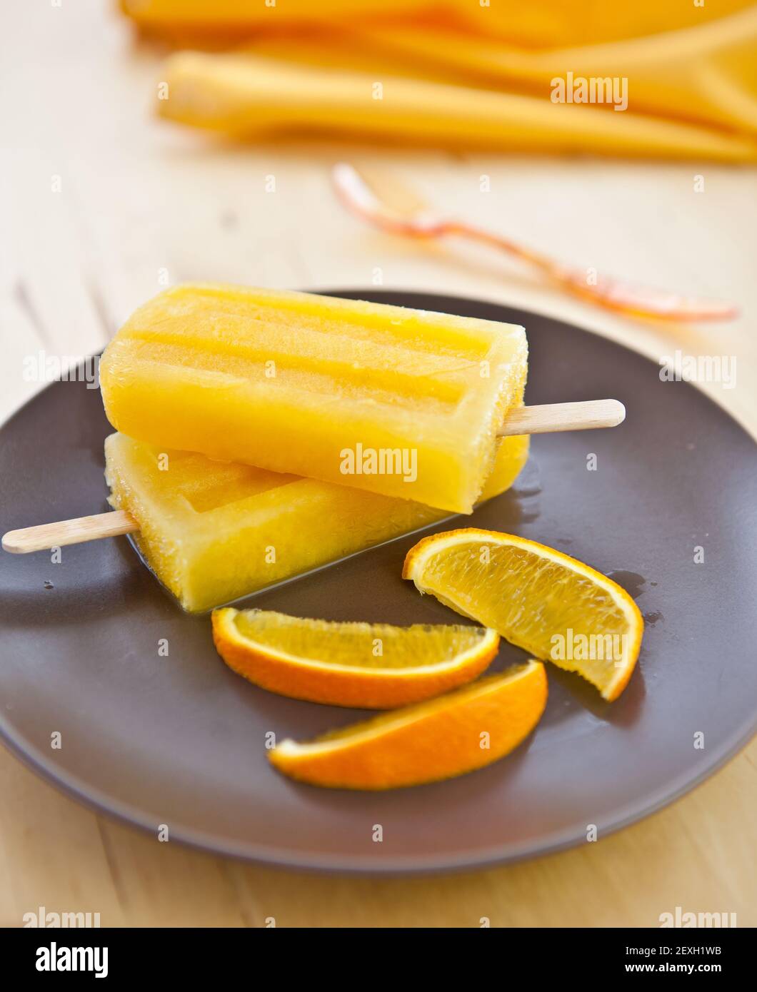 Orange stick hi-res stock photography and images - Alamy