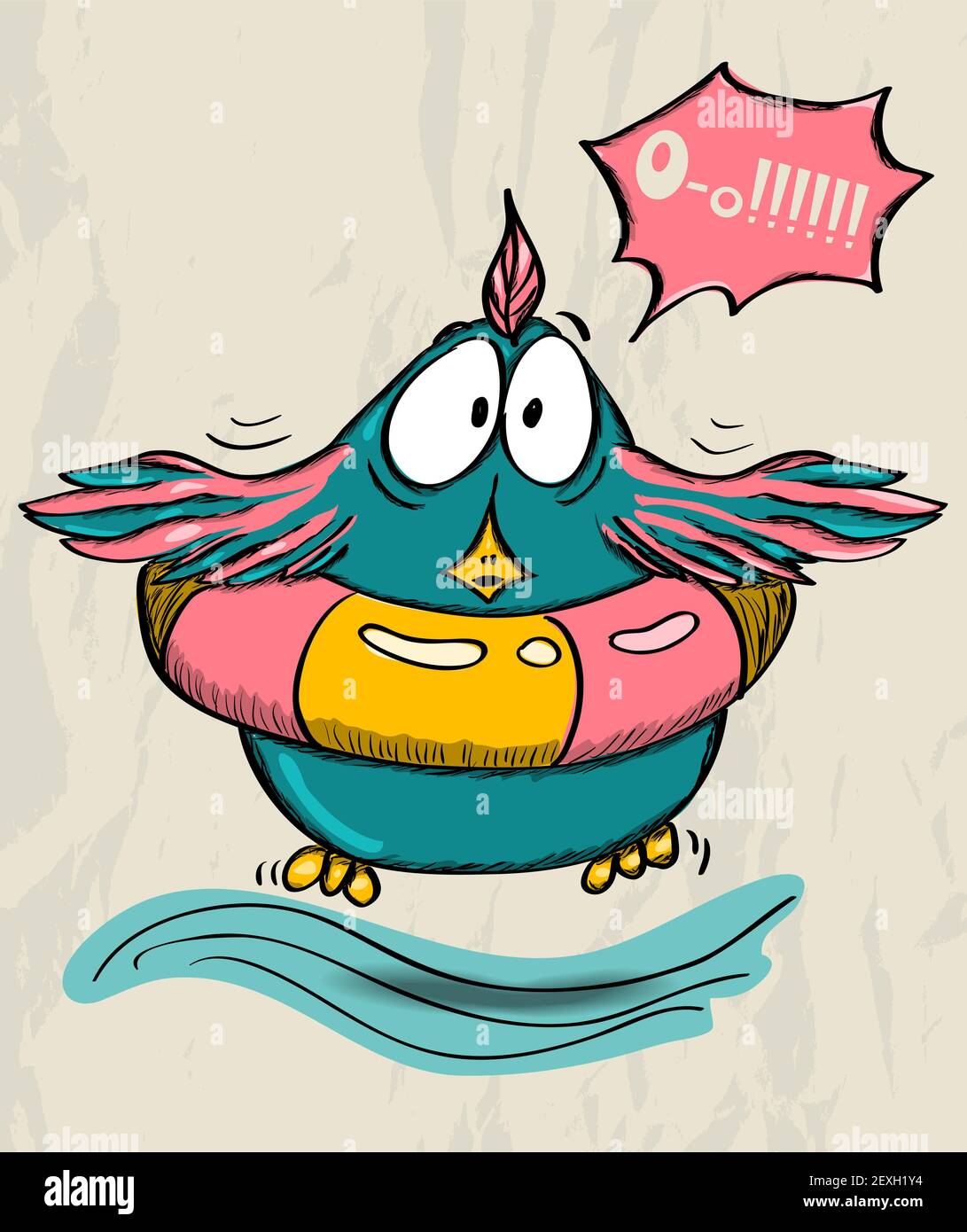 Surprised bird hi-res stock photography and images - Alamy