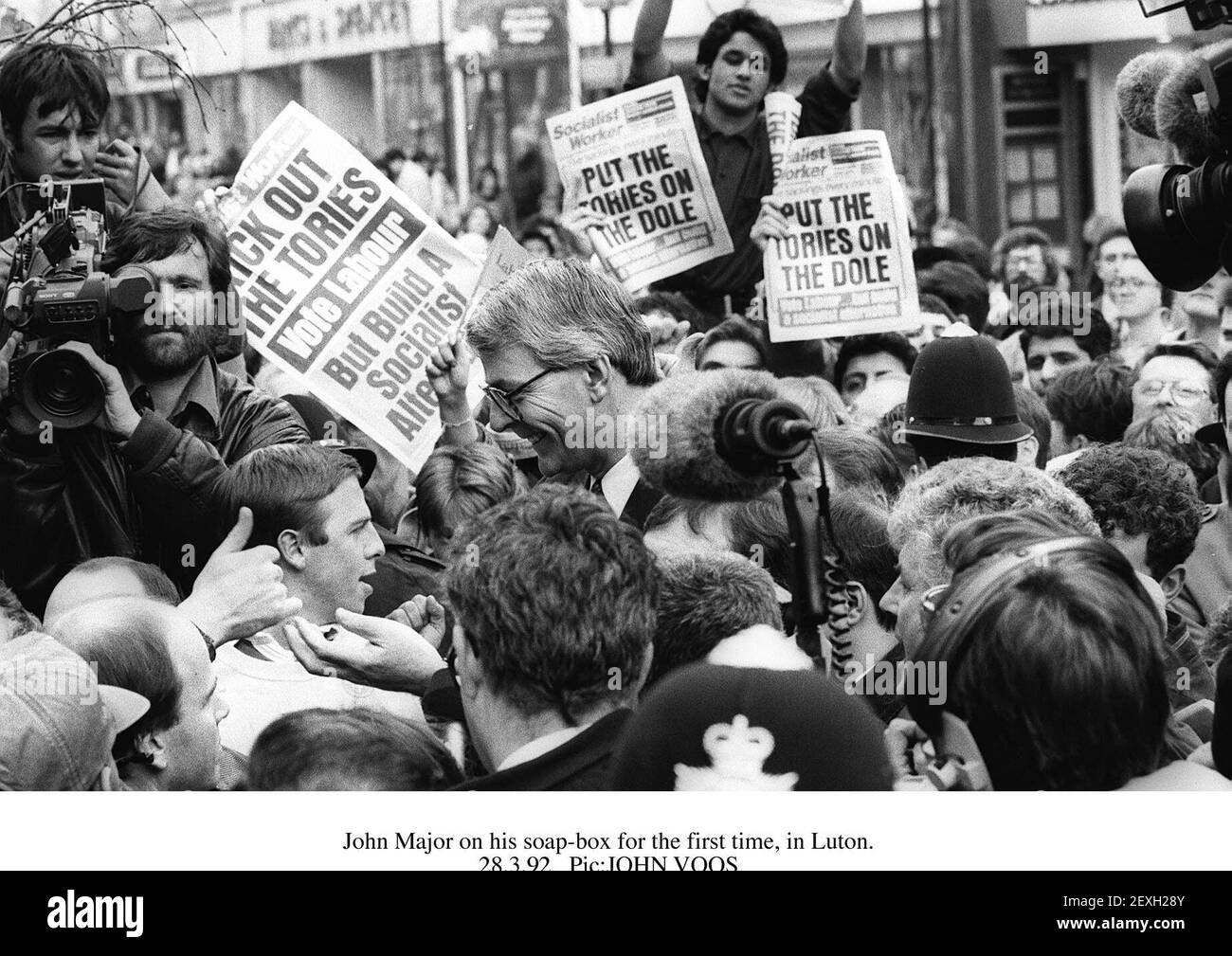 1992 election john major hi-res stock photography and images - Alamy