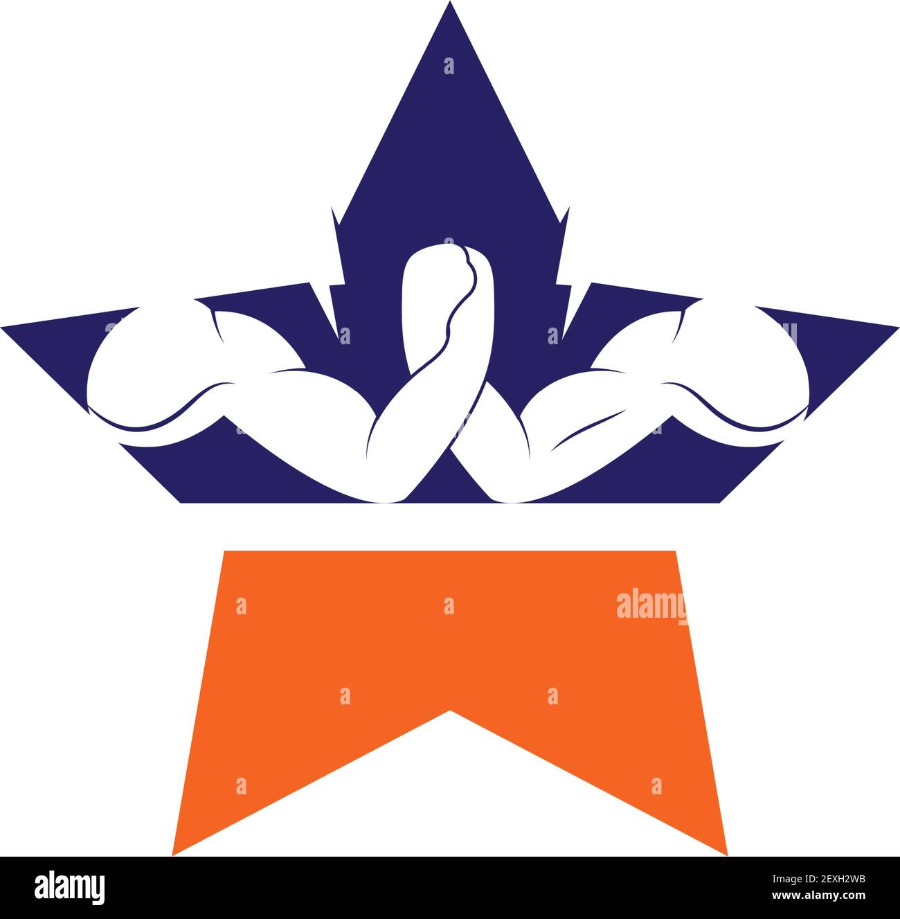 Arm wrestling men Stock Vector Images - Alamy