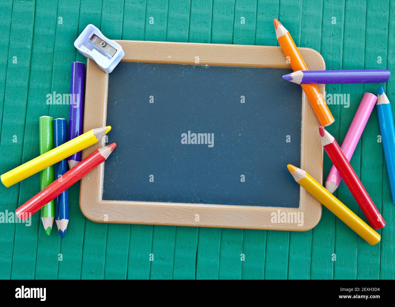 Background to the start of school Stock Photo - Alamy
