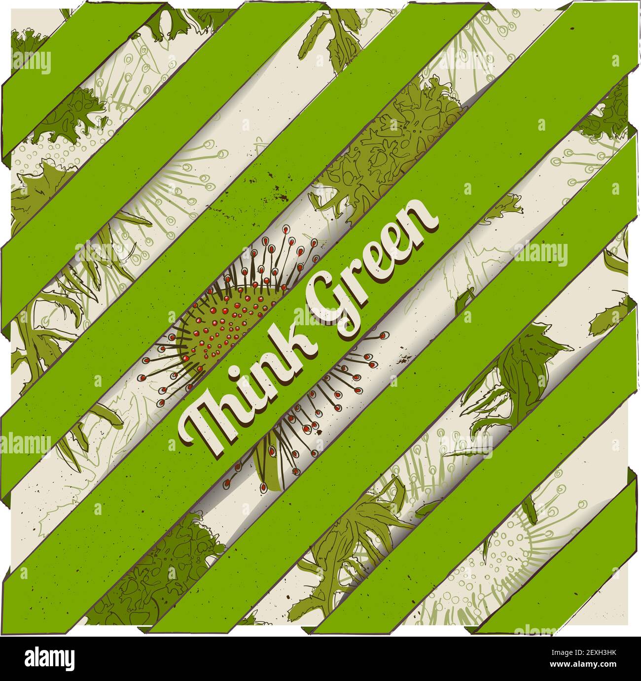 Eco friendly poster Stock Photo - Alamy