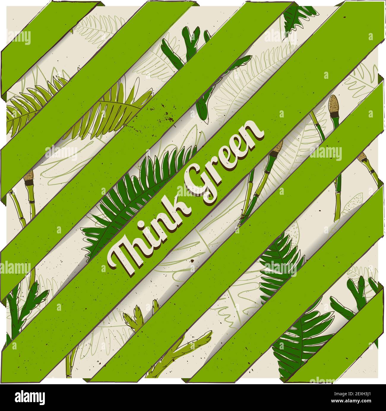 Eco friendly poster Stock Photo - Alamy