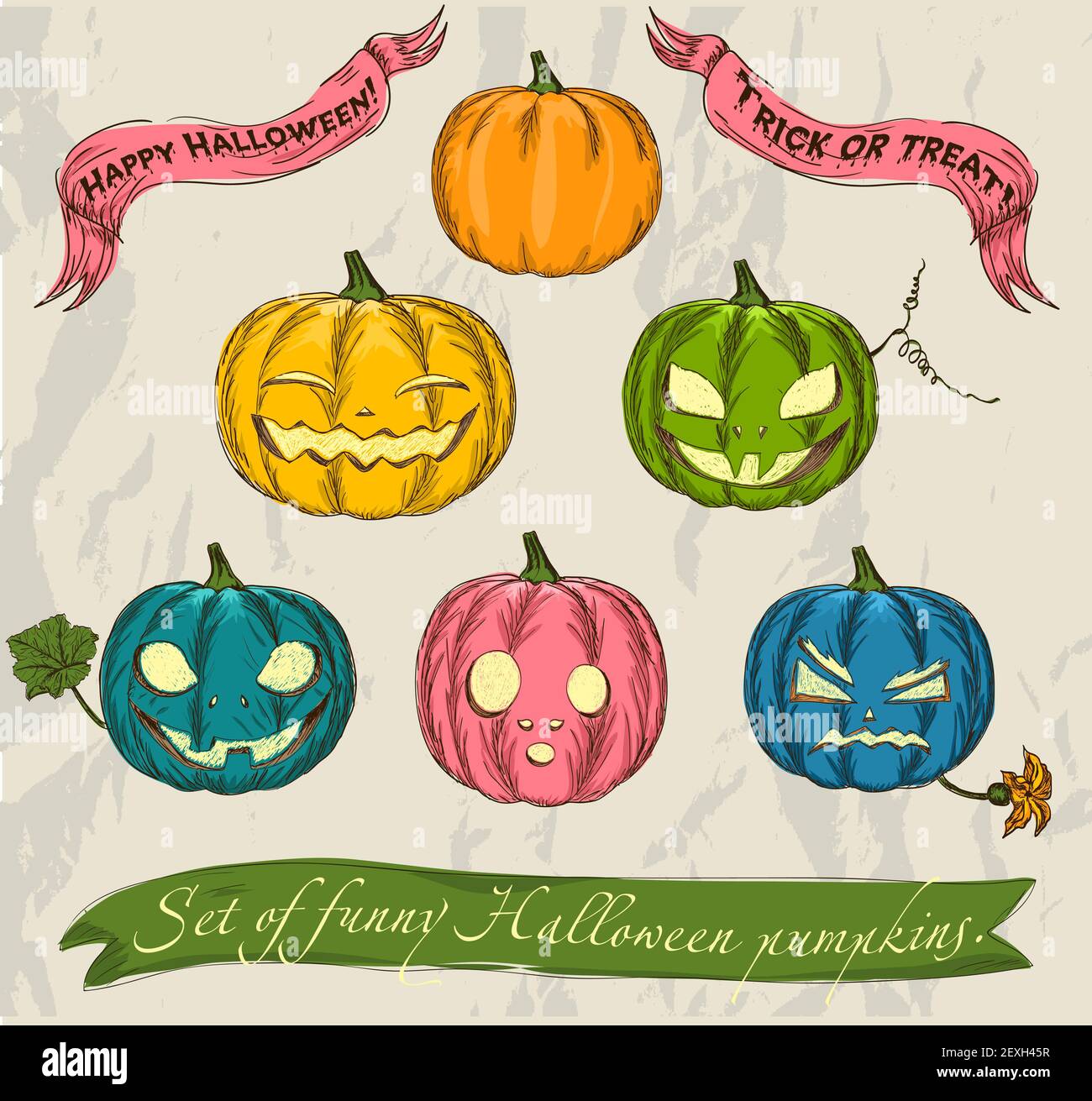 Eyes horror pumpkins hi-res stock photography and images - Alamy