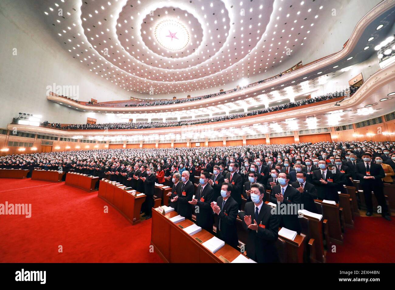 Beijing, China. 5th Mar, 2021. The fourth session of the 13th National ...