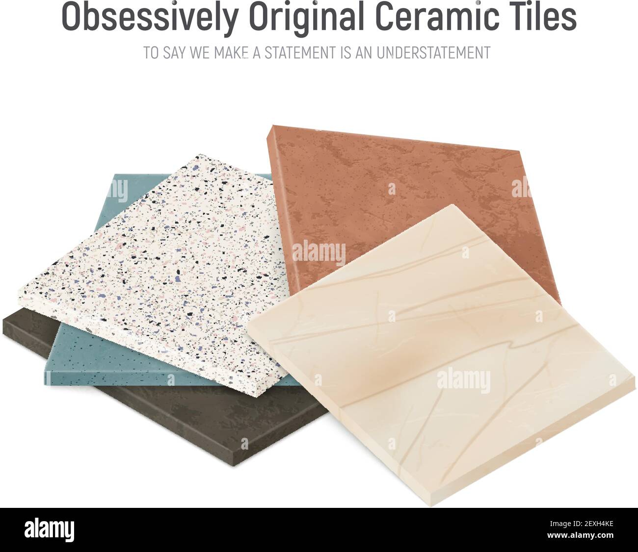 Realistic toilet tile background Stock Vector Images - Alamy