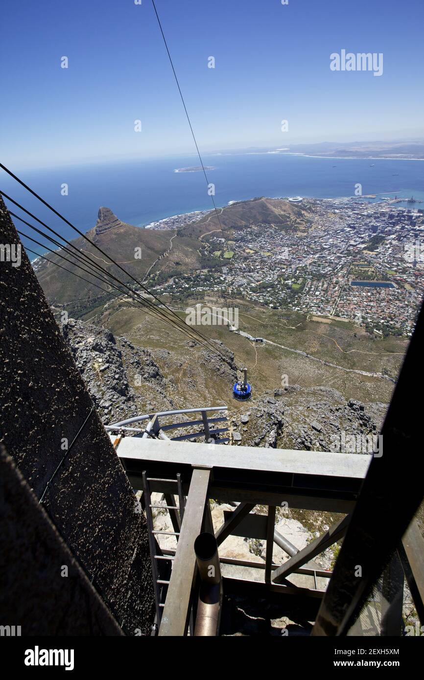 Cape Town, Table mountain Stock Photo - Alamy