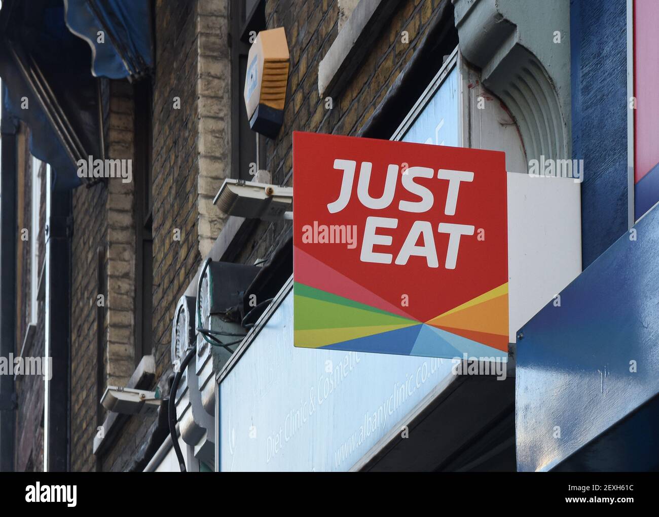 Just eat logo hi-res stock photography and images - Alamy