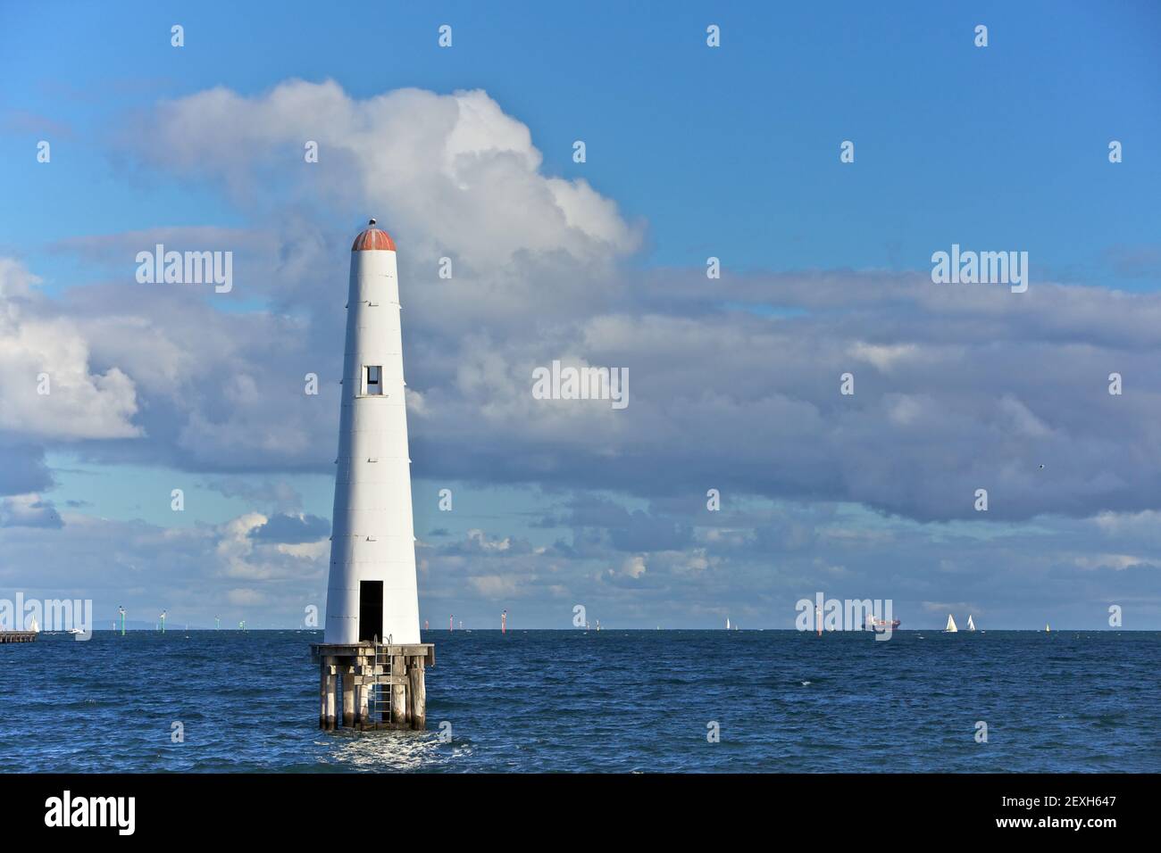 Port melbourne lighthouse hi-res stock photography and images - Alamy