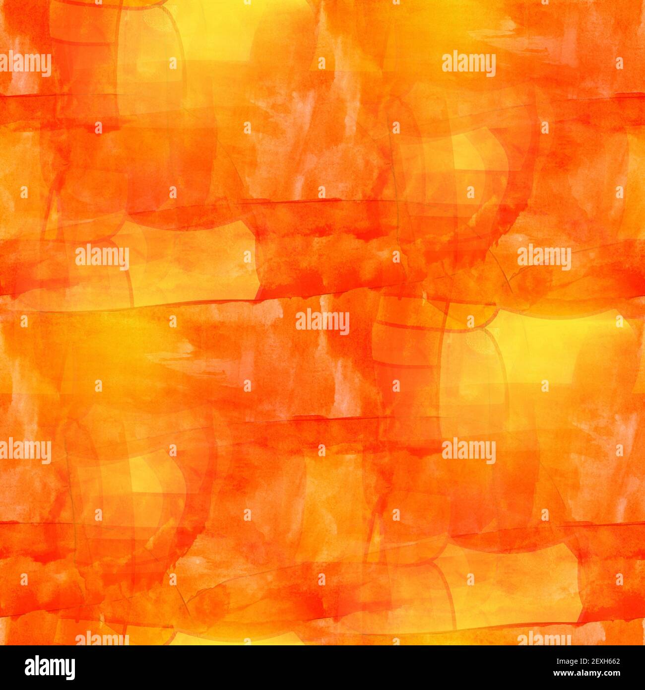 Artist seamless orange cubism art texture watercolor background Stock ...
