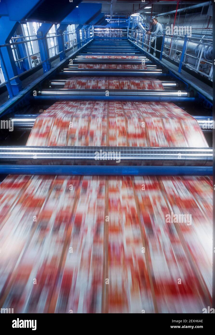 Atlanta, GA, USA. 10th Jan, 2019. Offset printing press, c. 1988 ...