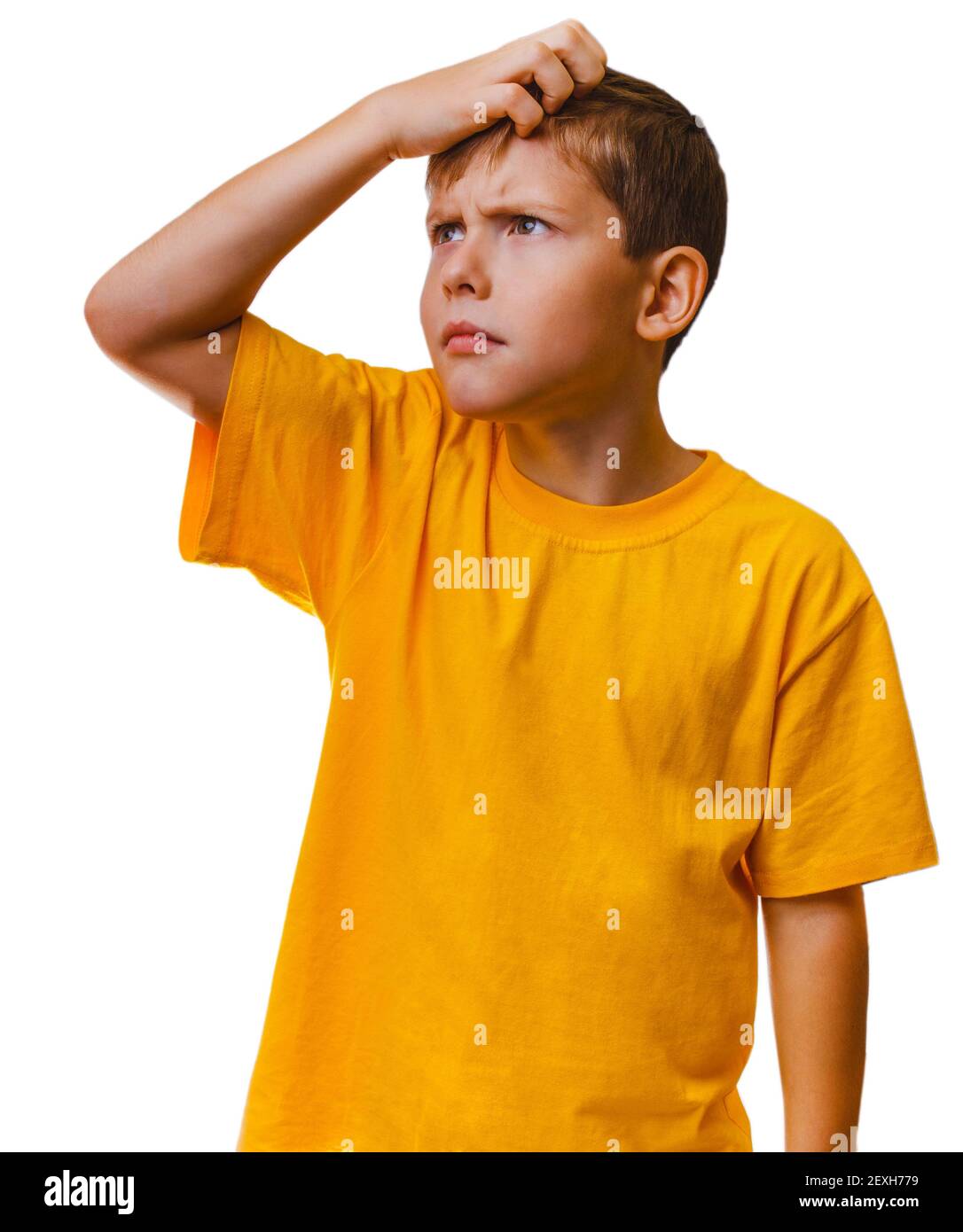 Teen blonde male hi-res stock photography and images - Alamy