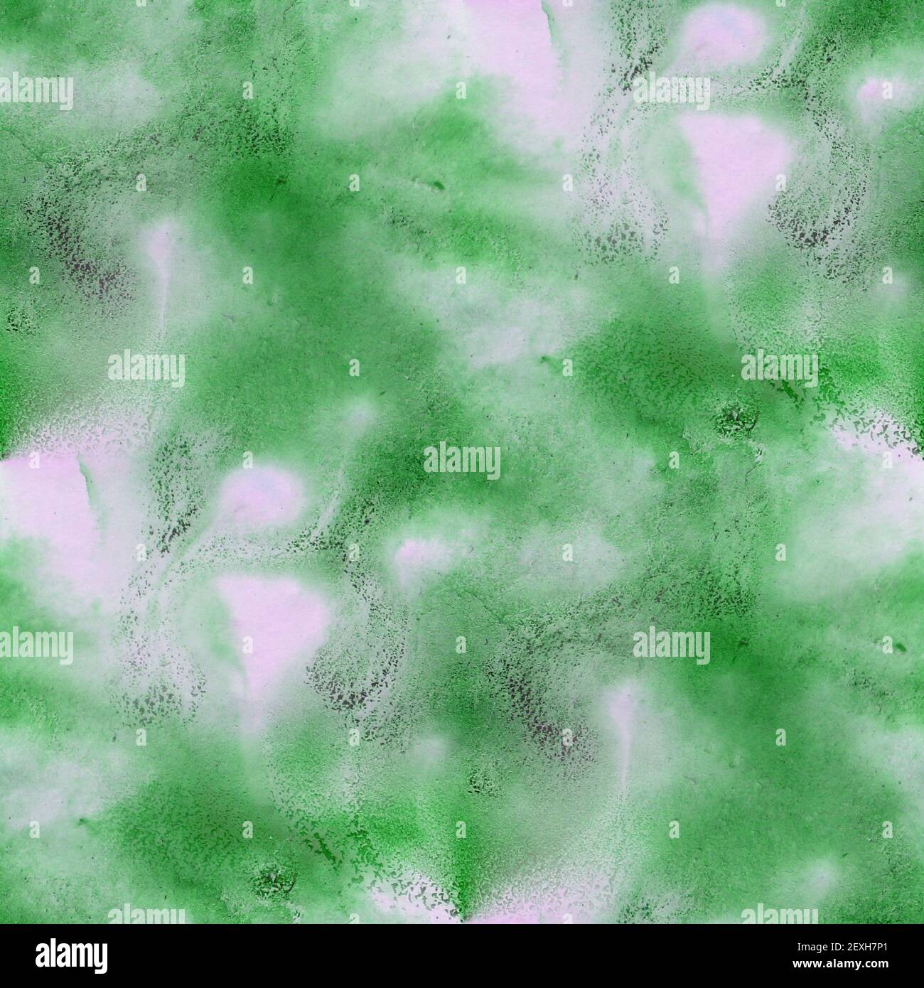 Watercolor green background seamless texture abstract paint pattern art ...