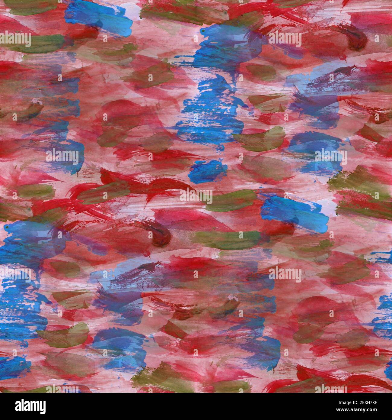 Watercolor background seamless texture pink, blue abstract paint ...