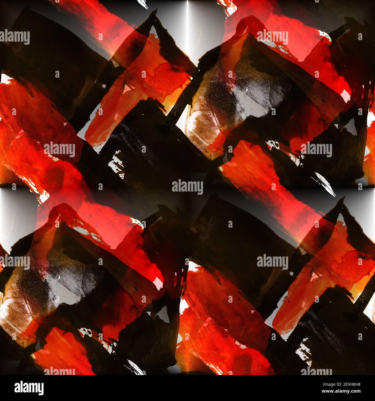 Design seamless red, black texture watercolor background abstract paint ...