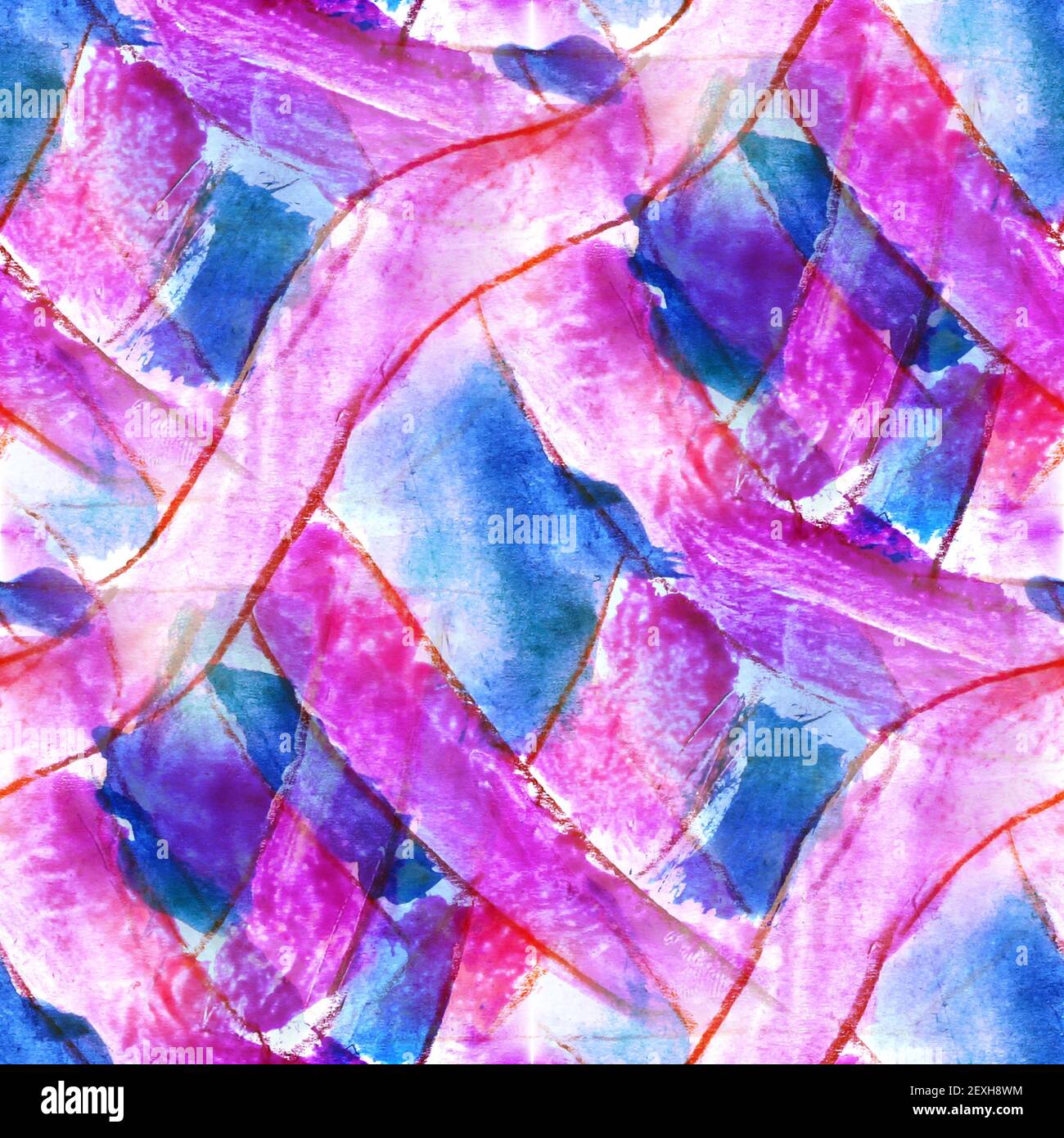 Design seamless purple, blue texture watercolor background abstract ...