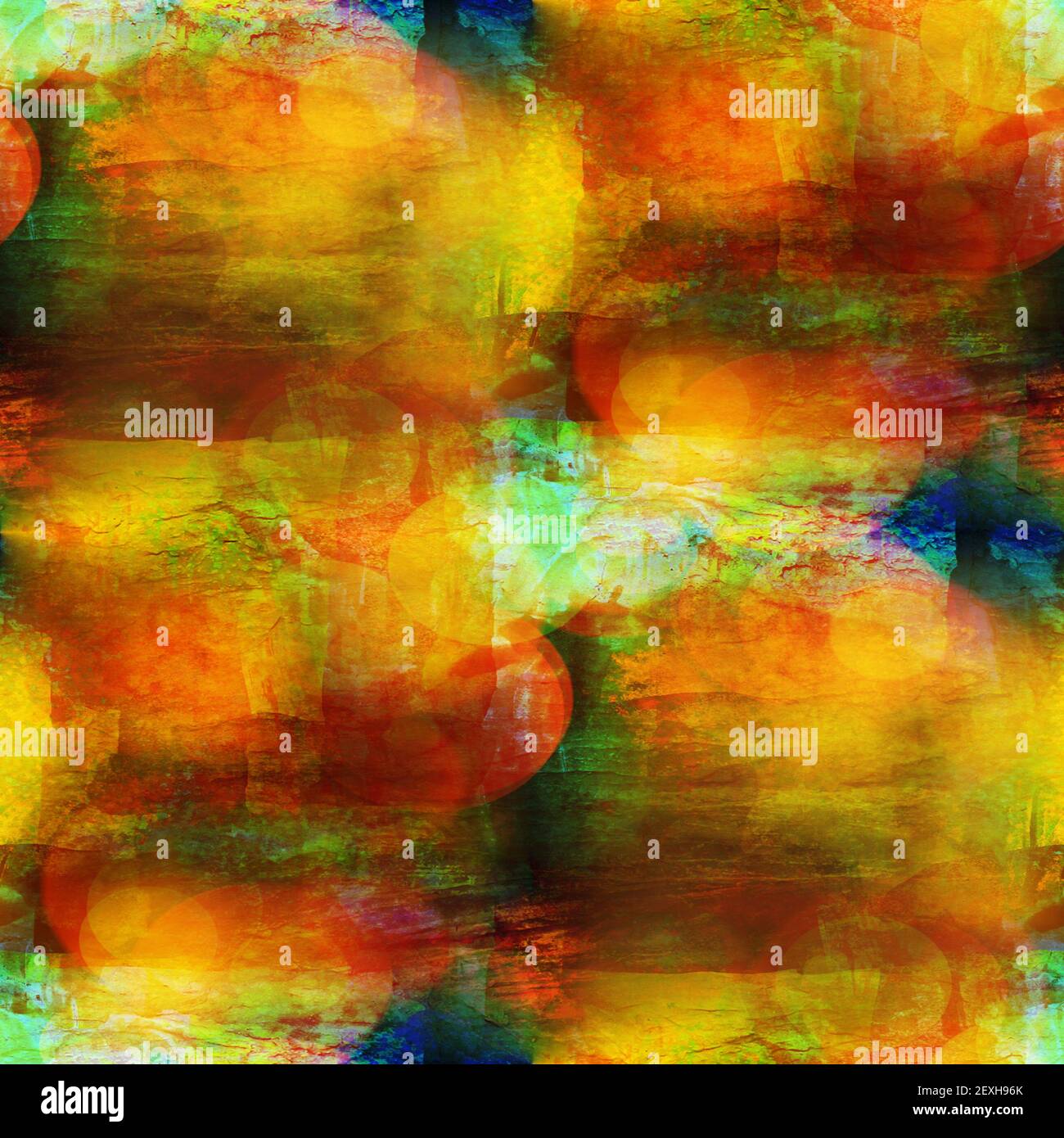 Background yellow, brown seamless texture watercolor abstract paint ...