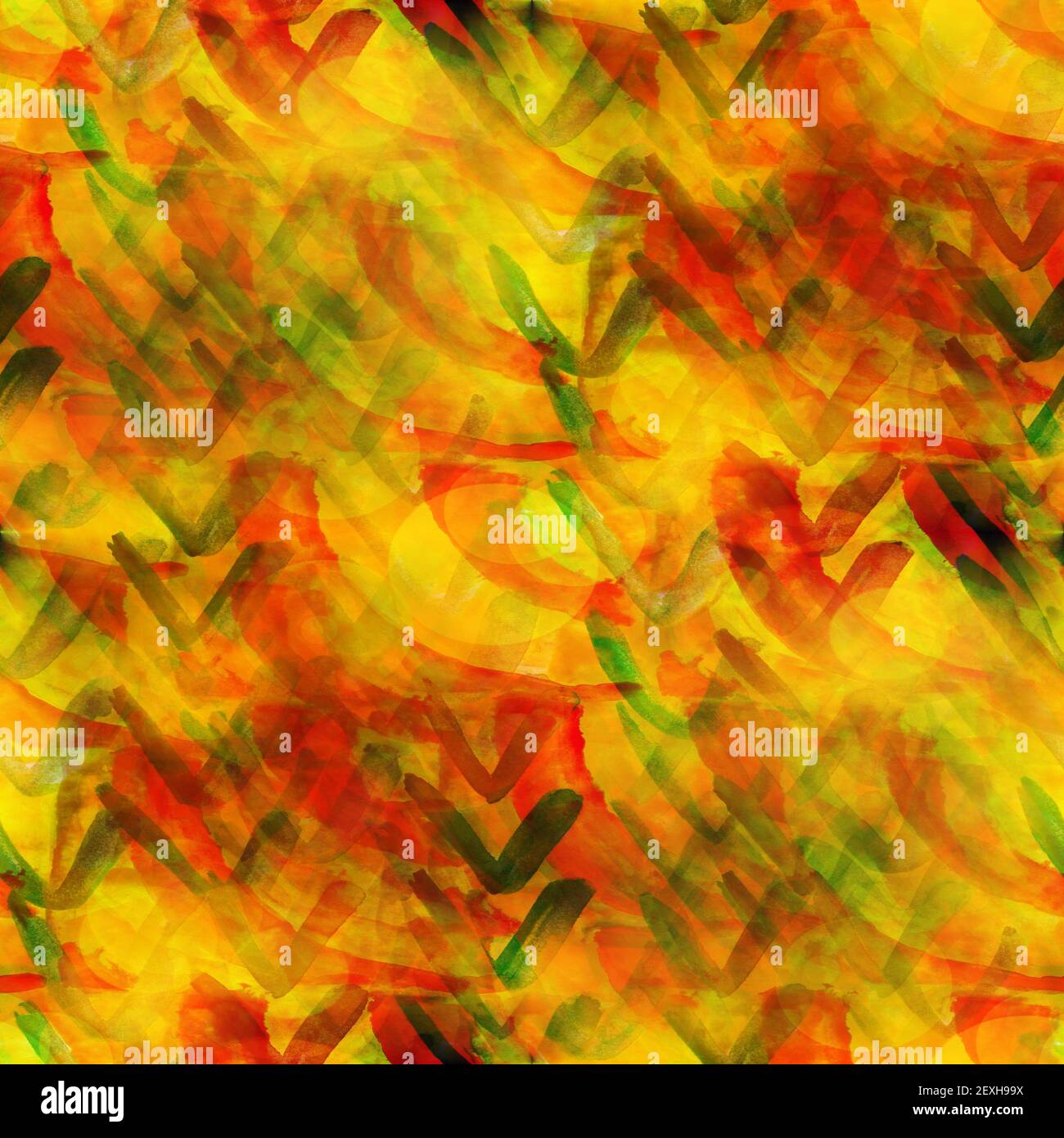 Background watercolor seamless texture abstract paint pattern yellow ...