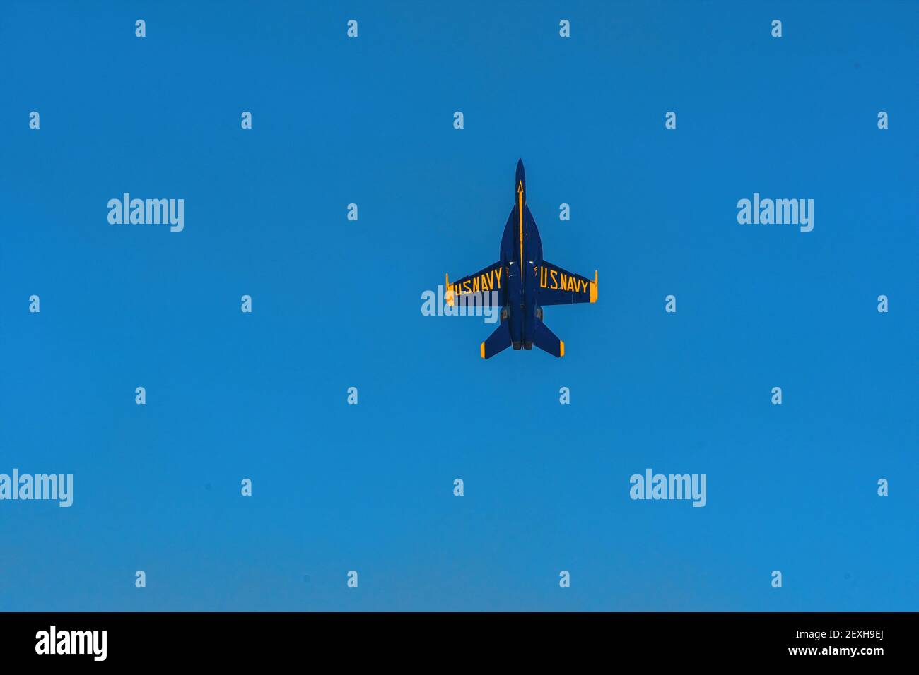 Blue Angels Flying in Formation Stock Photo - Alamy