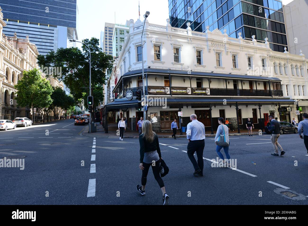 Irish Murphy's pub at the Treasury hotel building in Brisbane ...
