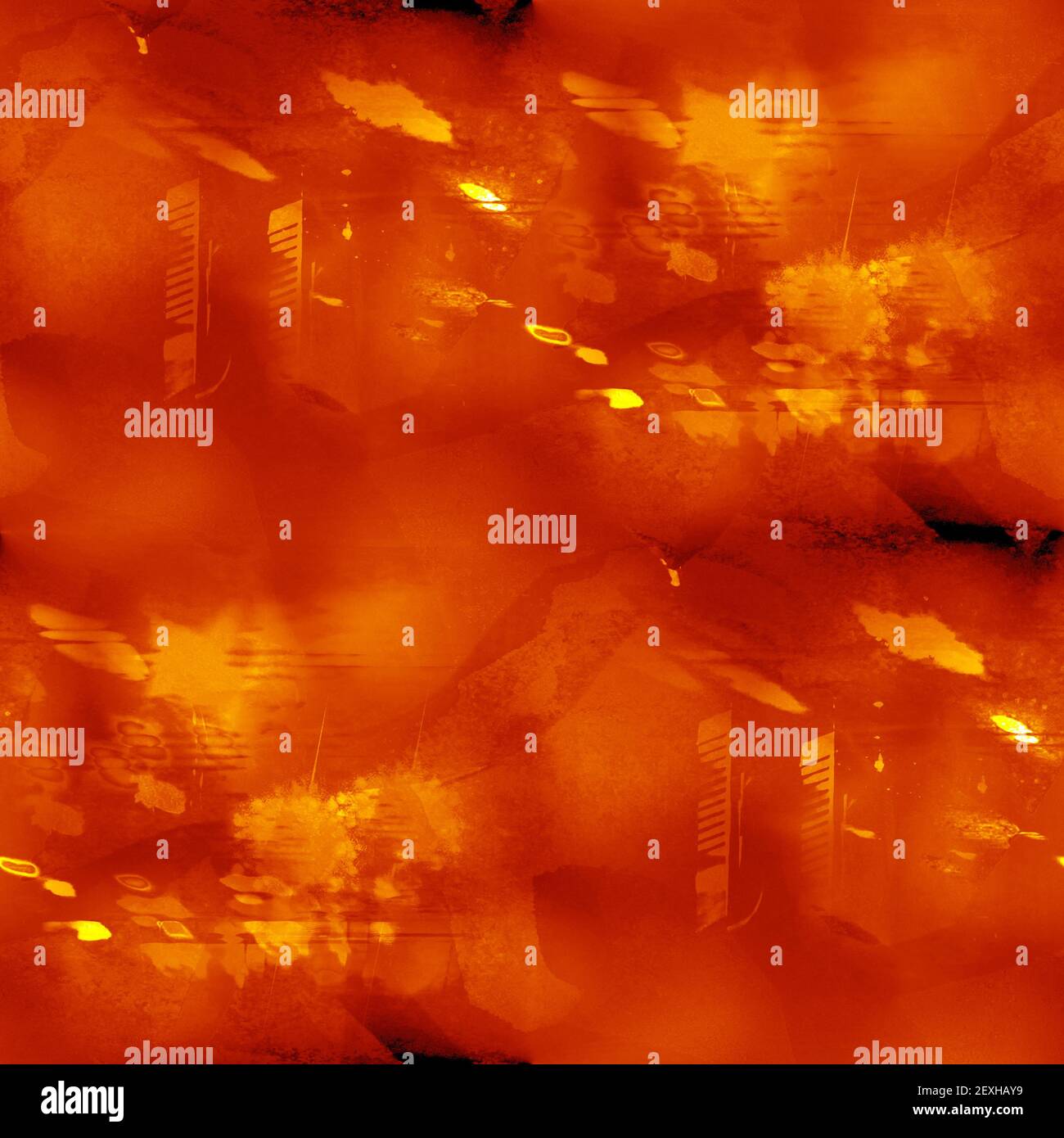 Watercolor texture seamless orange background tones abstract paint ...