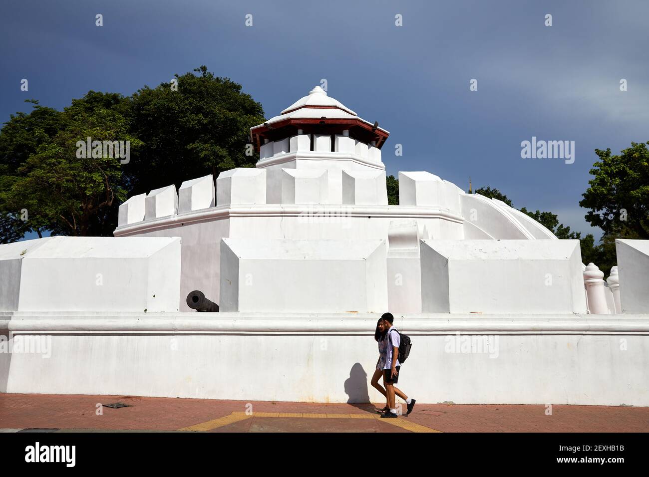 Mahakan Fort, Bangkok, Thailand There used to be fourteen of these ...