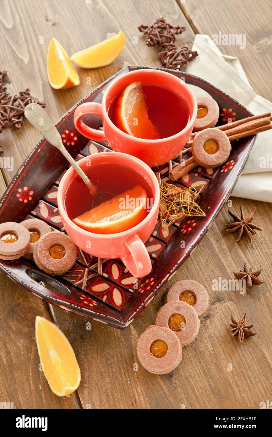 Tea time cookies hi-res stock photography and images - Alamy