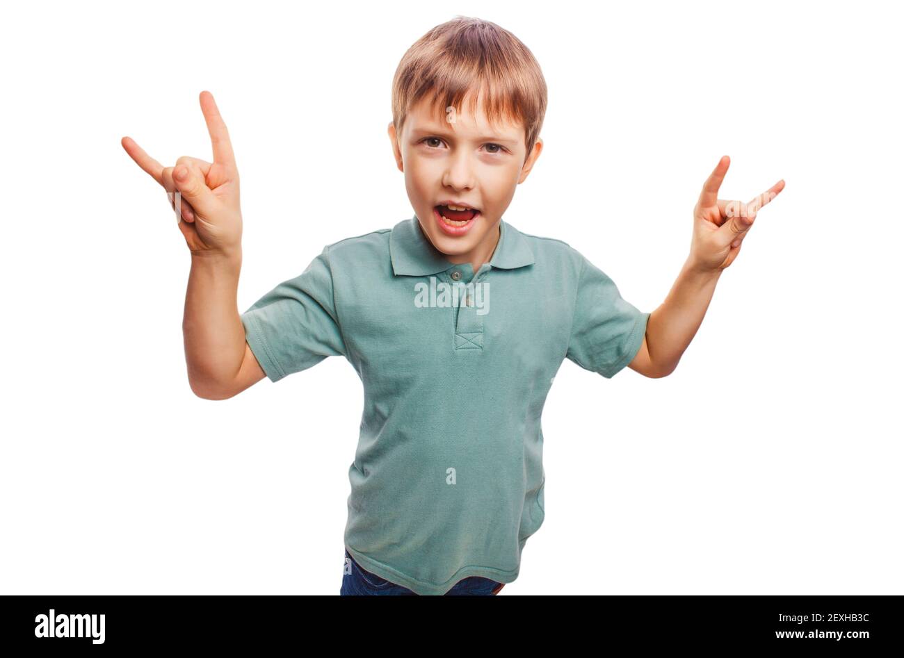 Sign language devil horns hi-res stock photography and images - Alamy