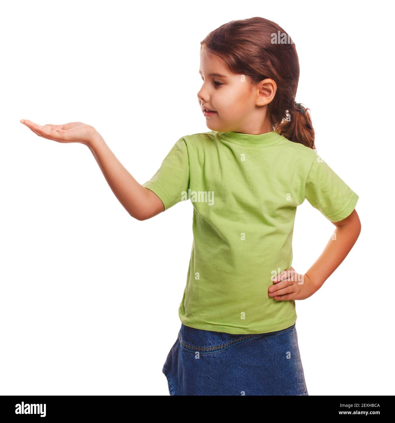 Empty palm hand gesture isolated hi-res stock photography and images ...