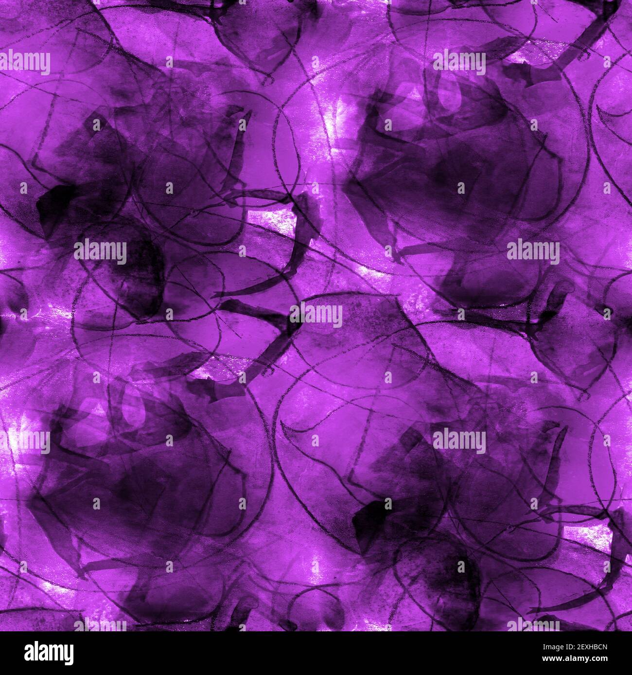 Watercolor purple seamless texture background tones abstract paint ...