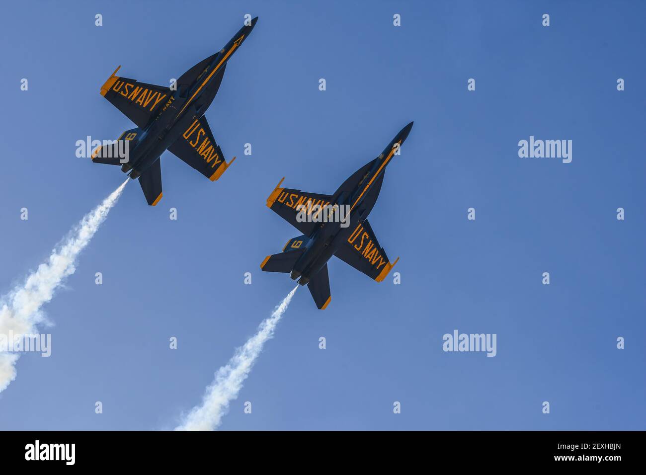 Blue Angels Flying in Formation Stock Photo - Alamy