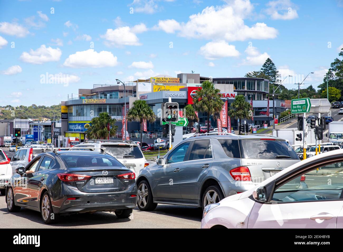 Sydney traffic congestion, roads busy with cars causing congestion in ...