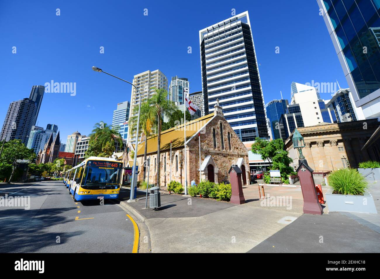 All Saints' Wickham Terrace the Anglican Parish of Brisbane Stock Photo ...