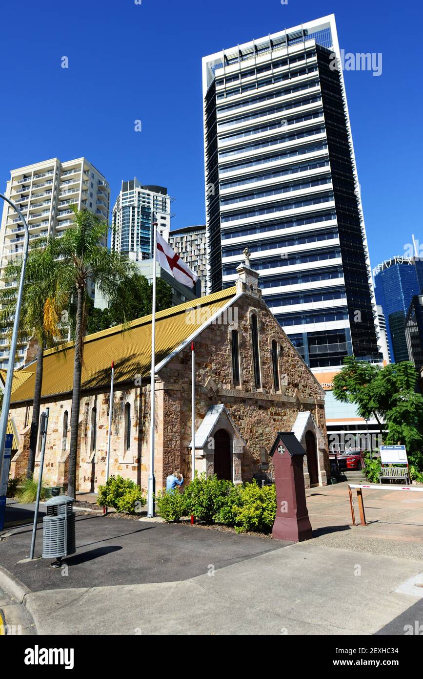 All Saints' Wickham Terrace the Anglican Parish of Brisbane Stock Photo ...