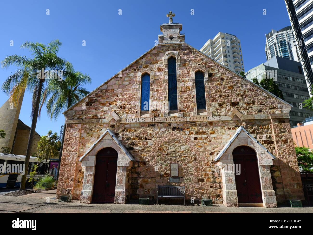 All Saints' Wickham Terrace the Anglican Parish of Brisbane Stock Photo ...