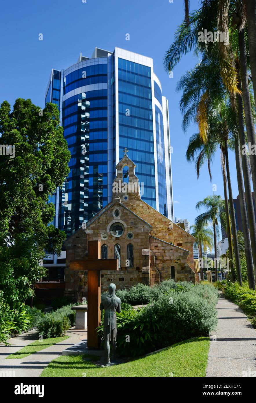 All Saints' Wickham Terrace the Anglican Parish of Brisbane Stock Photo ...