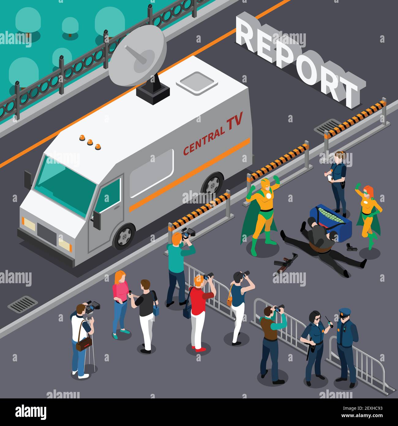 Crew area Stock Vector Images - Alamy